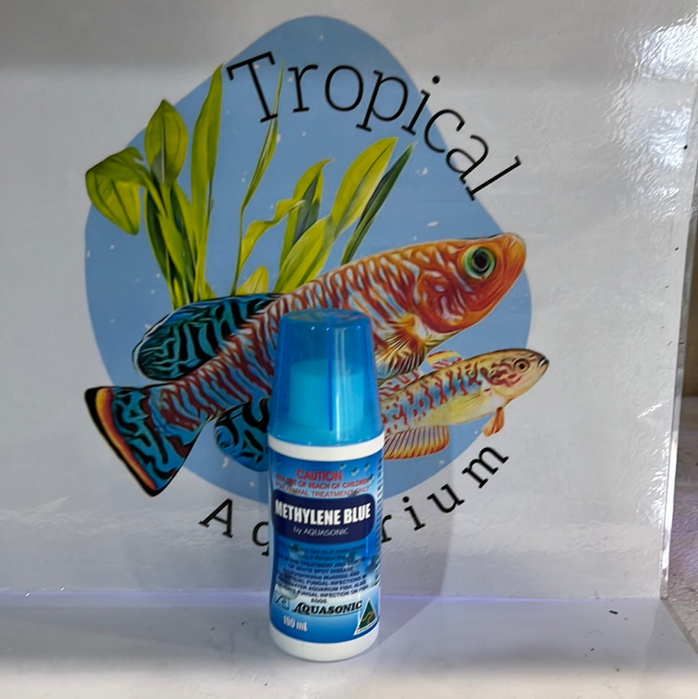 Aquasonic Methylene Blue – Tropical Aquarium